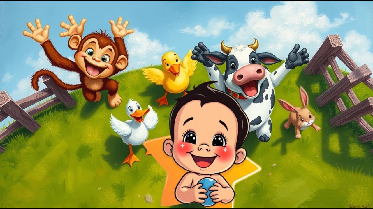 🎶🐾 Zaza Baby - La Granja Mágica | Canción Infantil Divertida y ...