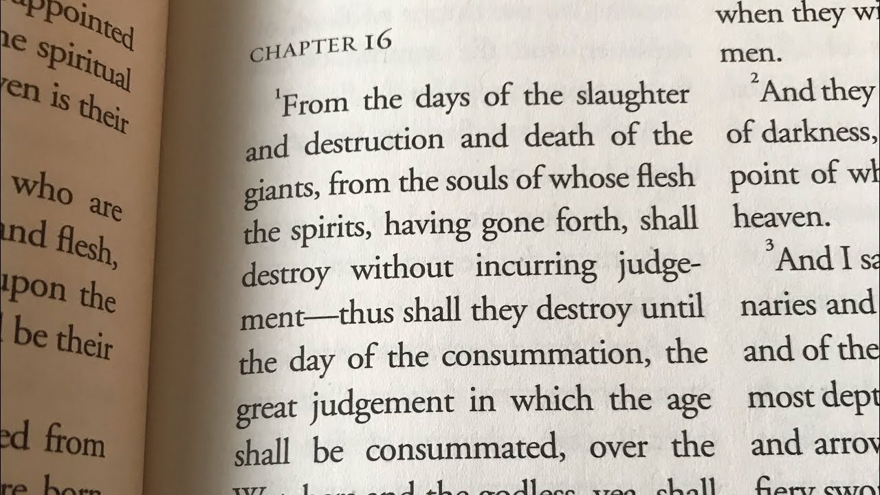 Enoch chapter 16 - YouTube