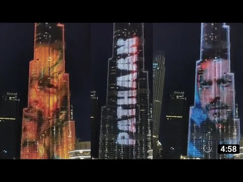 Pathan movie trailer!Burj khlifa ! sahrukh Khan Pathan crazy Vicky02 ...