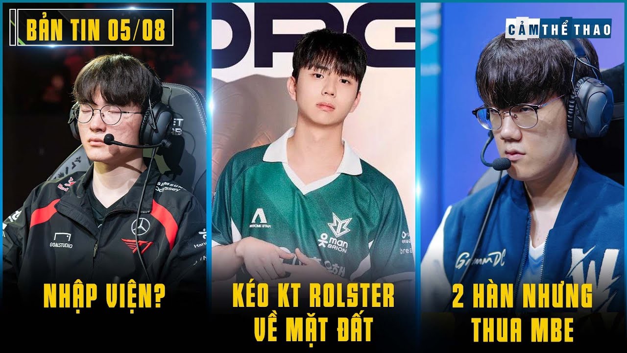 BẢN TIN LMHT 05/08: FAKER NHẬP VIỆN? - BRO THẮNG TRẬN THỨ 2 - TW TOANG ...