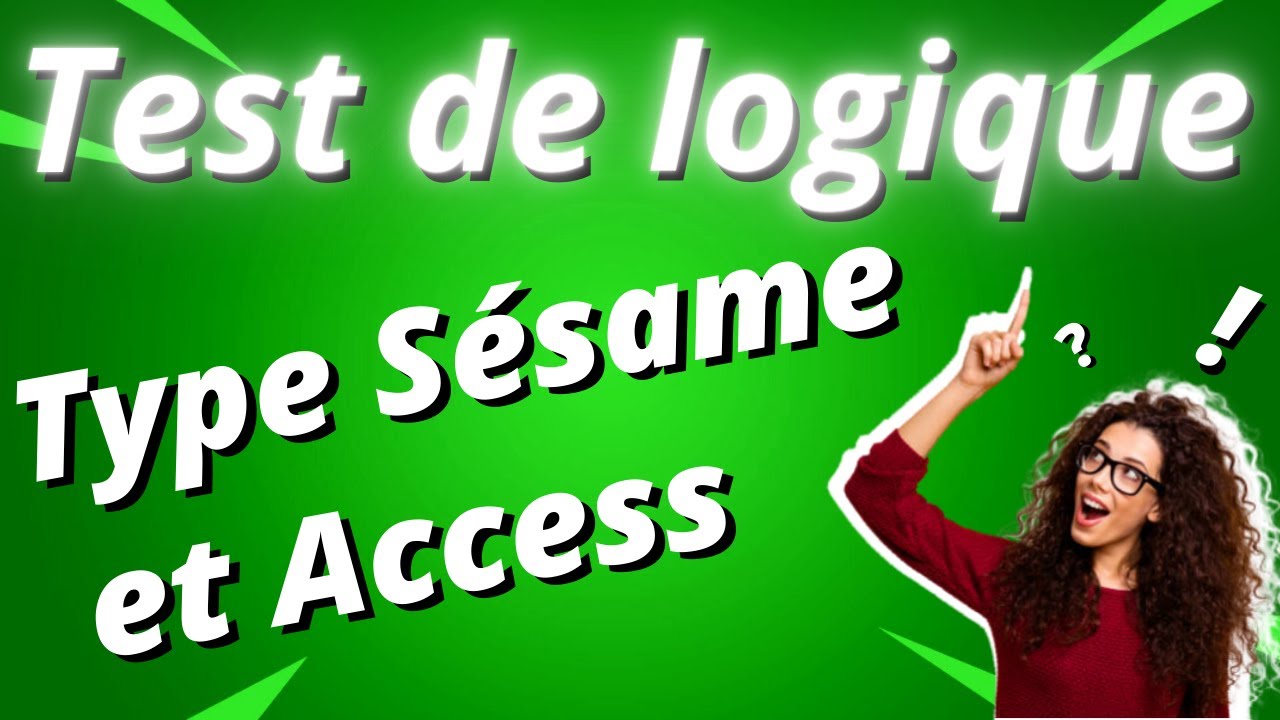 Test de logique avec des ronds - carrés - nombres : Sésame et Access ...