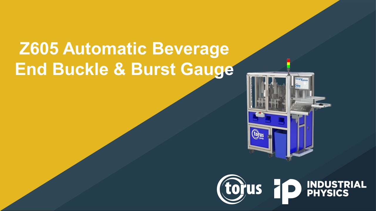 Torus Z605 Automatic Beverage End Buckle and Burst Gauge - YouTube