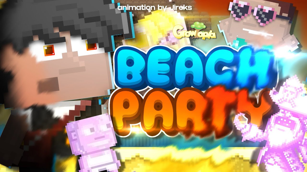 Beach Party! - Growtopia Animation - YouTube