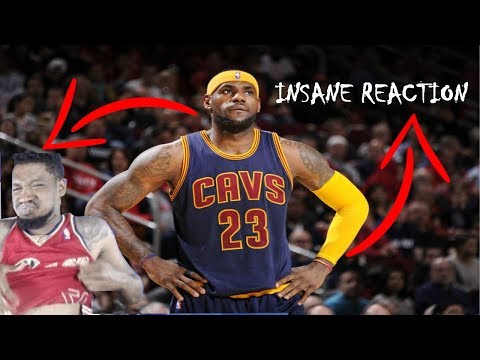 Oprah sideverson REACTS TO LEBRON JAMES GETTING DUNKED ON (GETS SALTY)