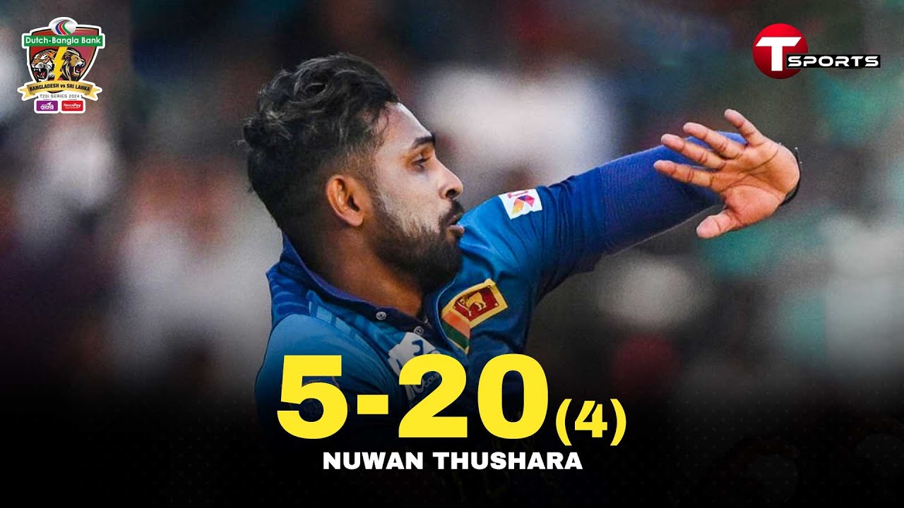 Nuwan Thushara's excellent Five Wicket Haul in the 3rd T20i against ...