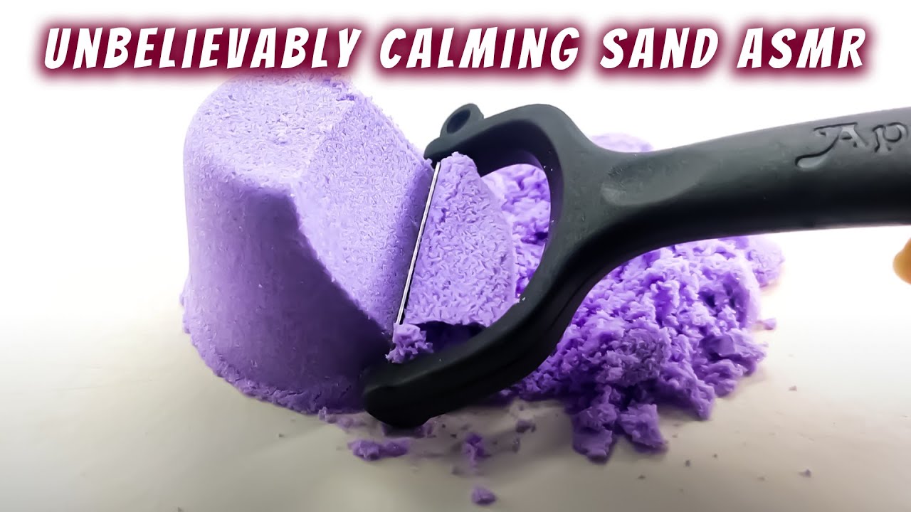 Perfect Sand Slicing ASMR | The Ultimate Relaxation Video | Calming ...