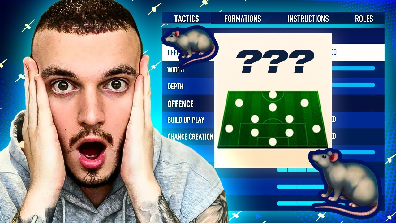 The Ultimate Rat Formation 🐀 Best Fifa 23 541 Custom Tactics 🔥 - YouTube