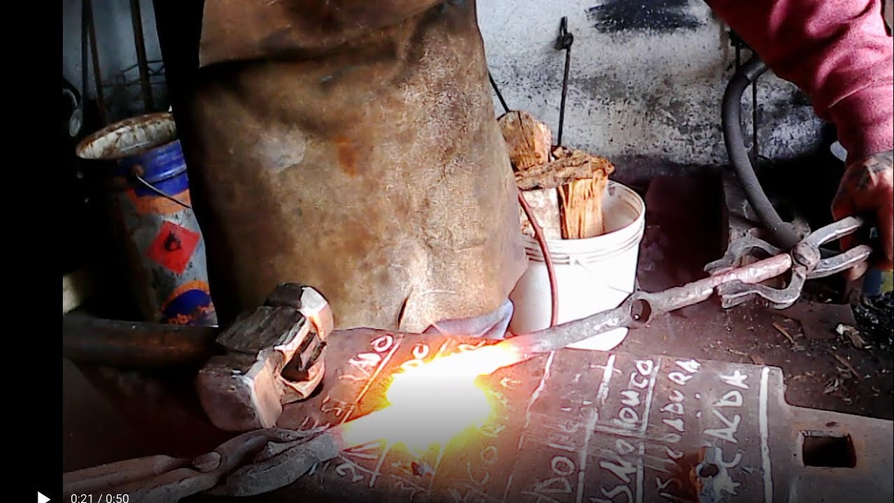 TECNICAS BASICA de forja - YouTube