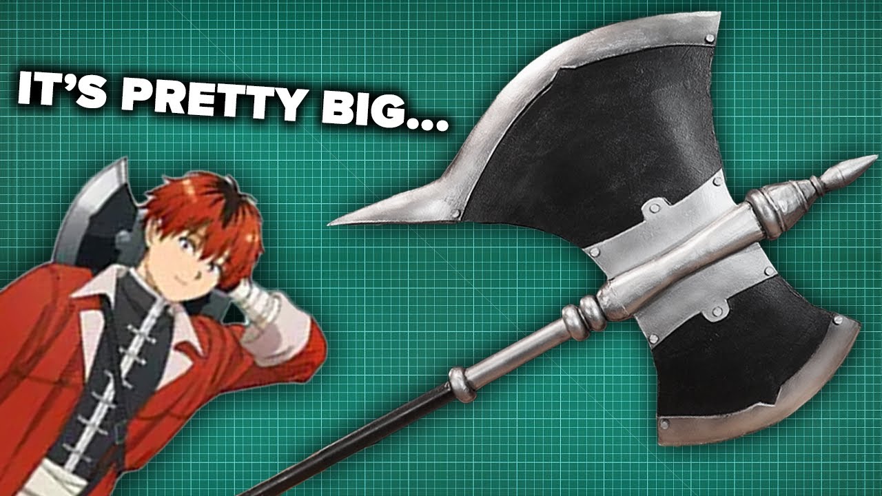 I Made Stark's BIG Axe - Cosplay Tutorial - YouTube