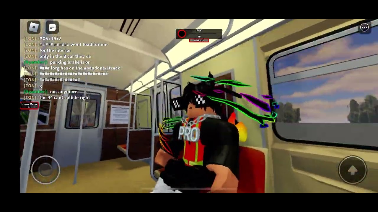 Roblox Point Lookout System R44 admin trains - YouTube