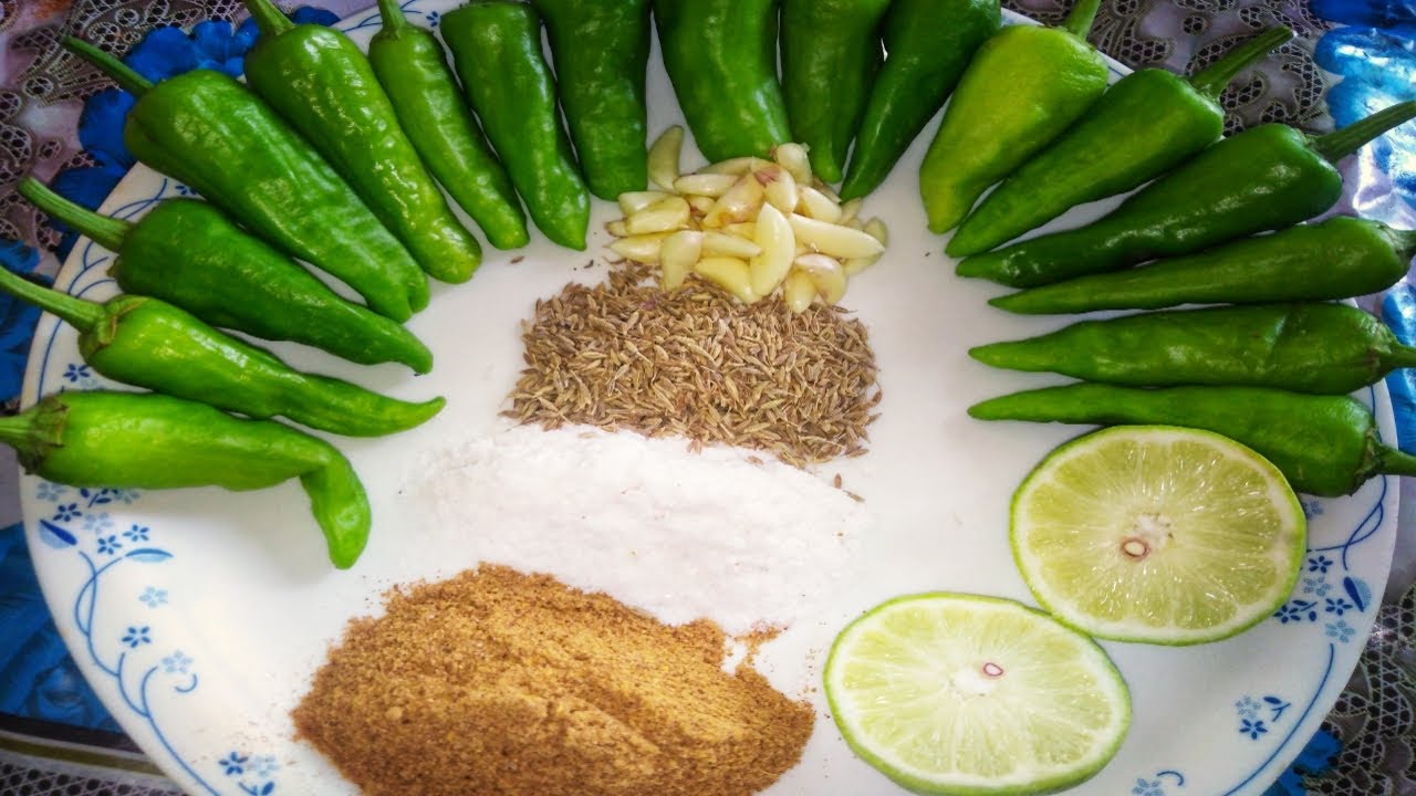 Harri mirch masala recipe by ts food secrets|sabz mirch fry easy recipe ...