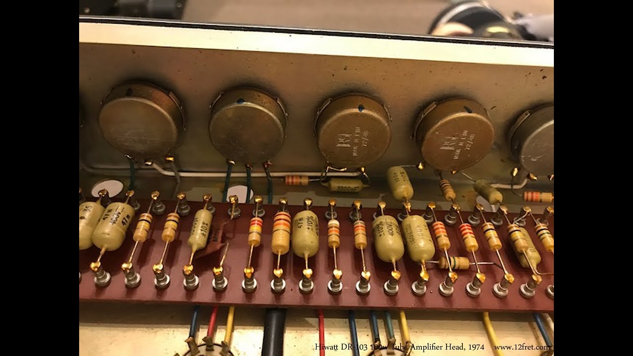 Construction methods in tube instrument amps - YouTube