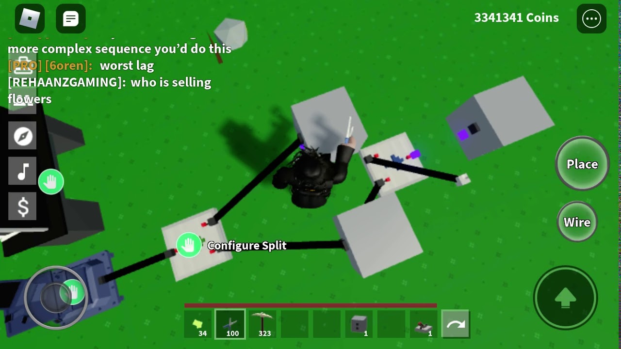 Roblox Islands How to Use SPLITTER and COMBINER - YouTube