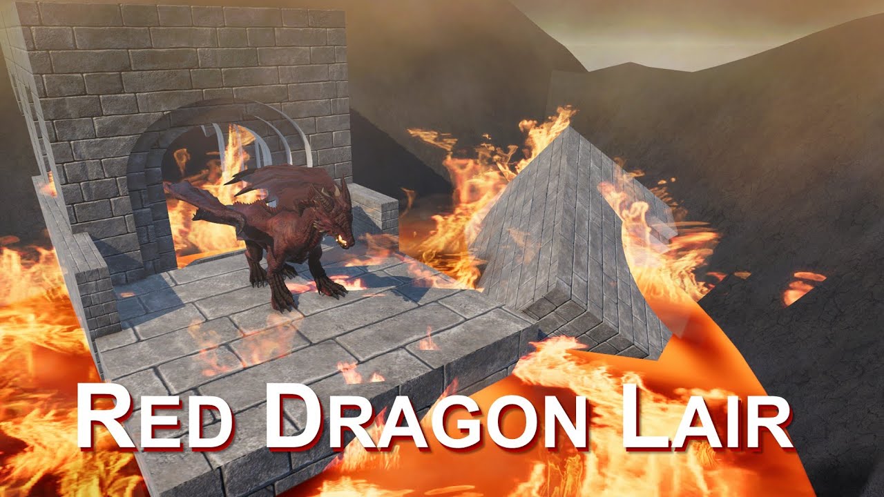 How to Build Your Red Dragon Lair in D&D: Fantasy Worldbuilding - YouTube