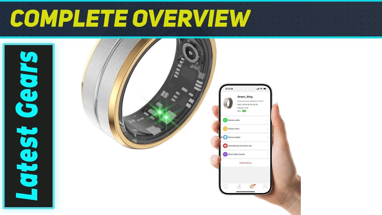 JRing Smart Ring: The Ultimate Health & Fitness Tracker? - YouTube