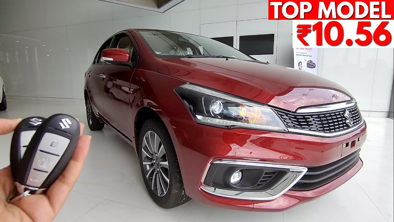 Maruti Ciaz Alpha Top Model 2022 On Road Price, Features, Interior and ...