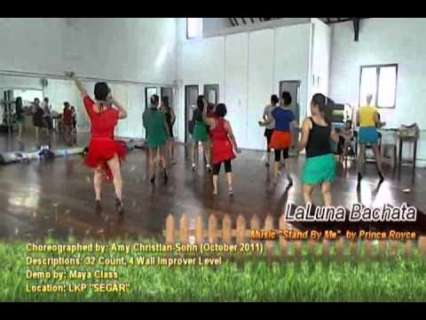 Line Dance LaLuna Bachata - YouTube