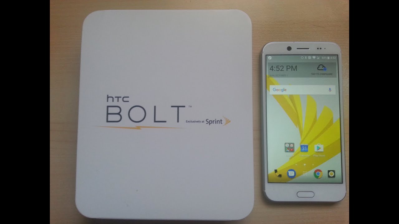 HTC Bolt Unboxing and Test -- High-end smartphone features for a low ...