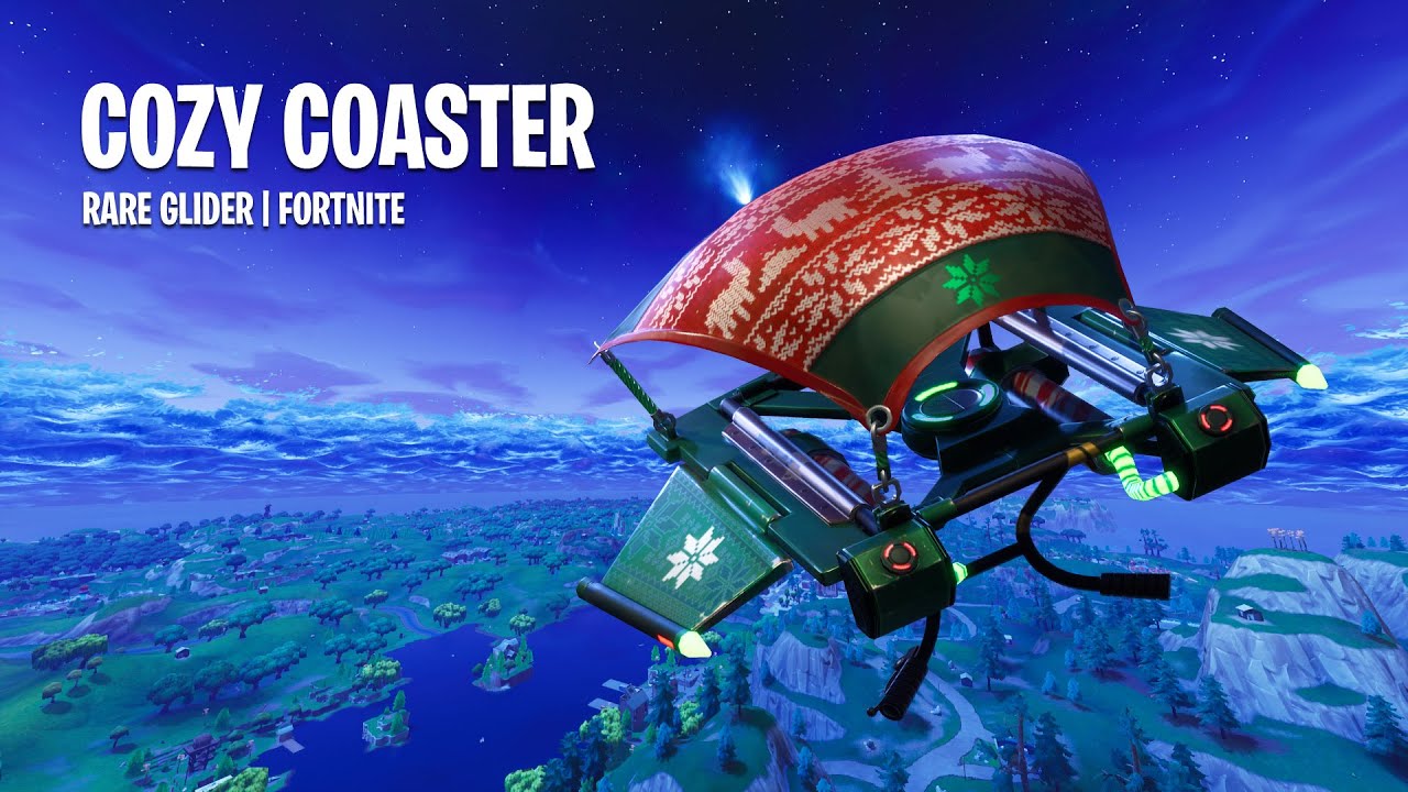 Cozy Coaster | Rare Glider | Fortnite - YouTube