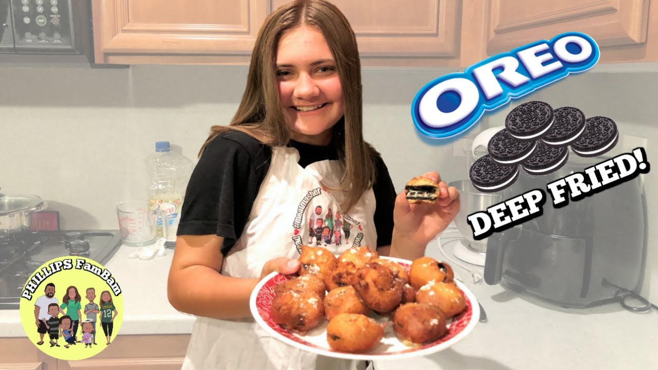 DEEP FRIED OREOS | HOW TO MAKE EASY FRIED OREOS RECIPE | KIDS IN THE ...