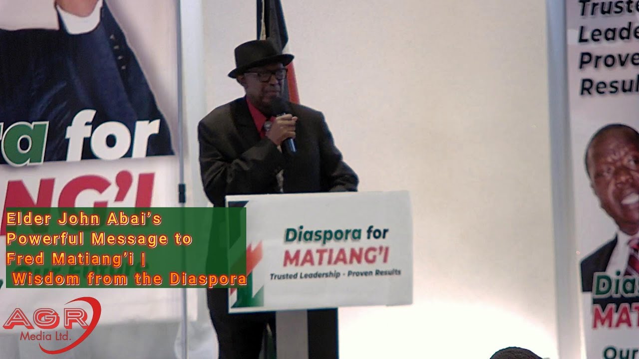 Elder John Abai's Powerful Message to Dr. Matiang'i- Wisdom from ...