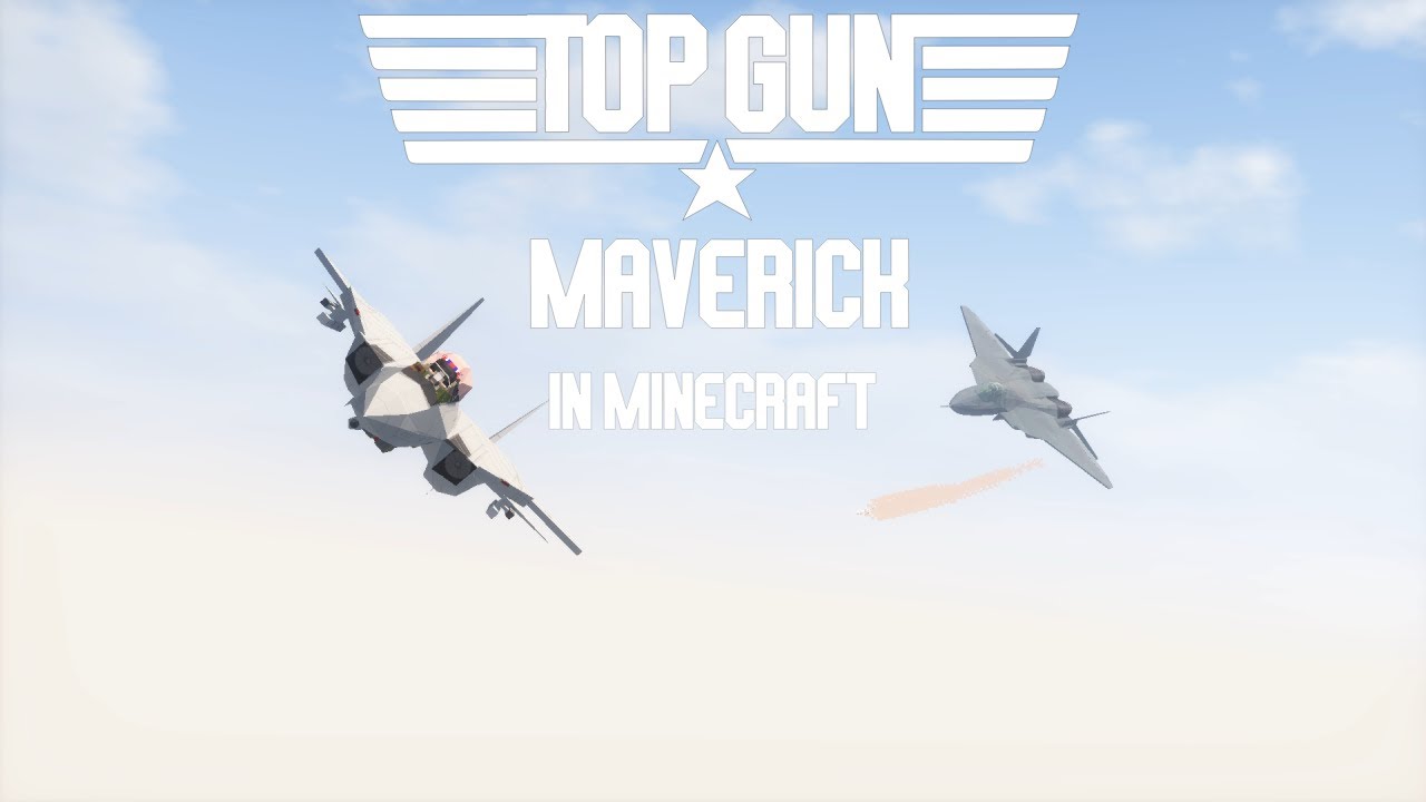 Top Gun: Maverick Dogfight Scene In Minecraft! - YouTube