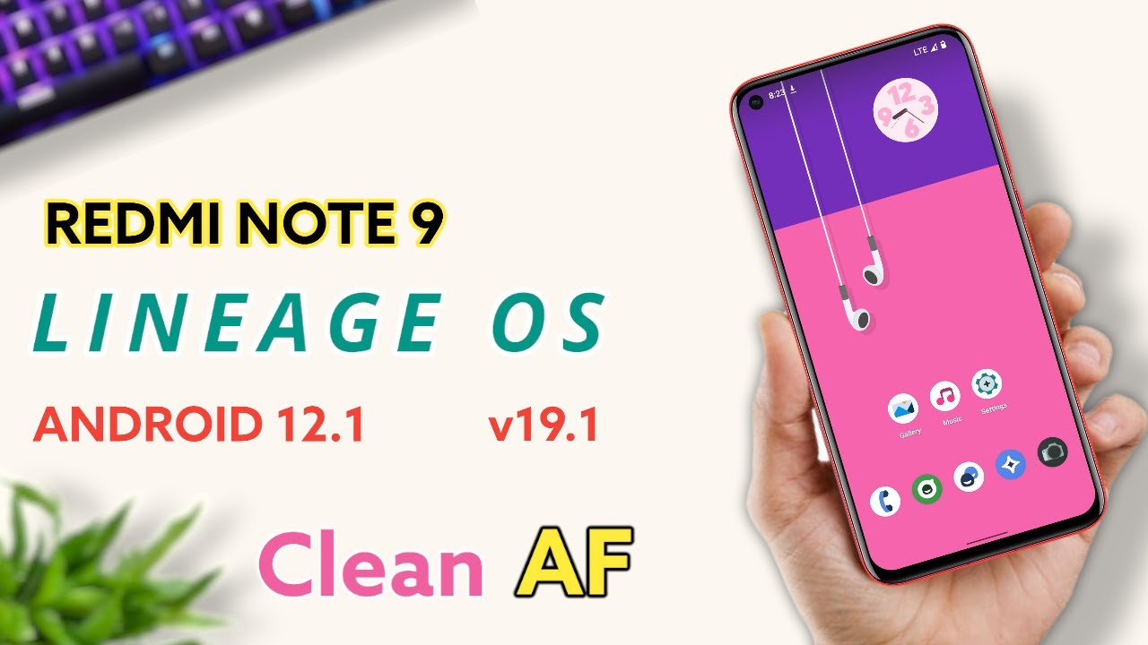 Lineage Os 19.1 Android 12.1 rom | install lineage os 19.1 Android 12 ...