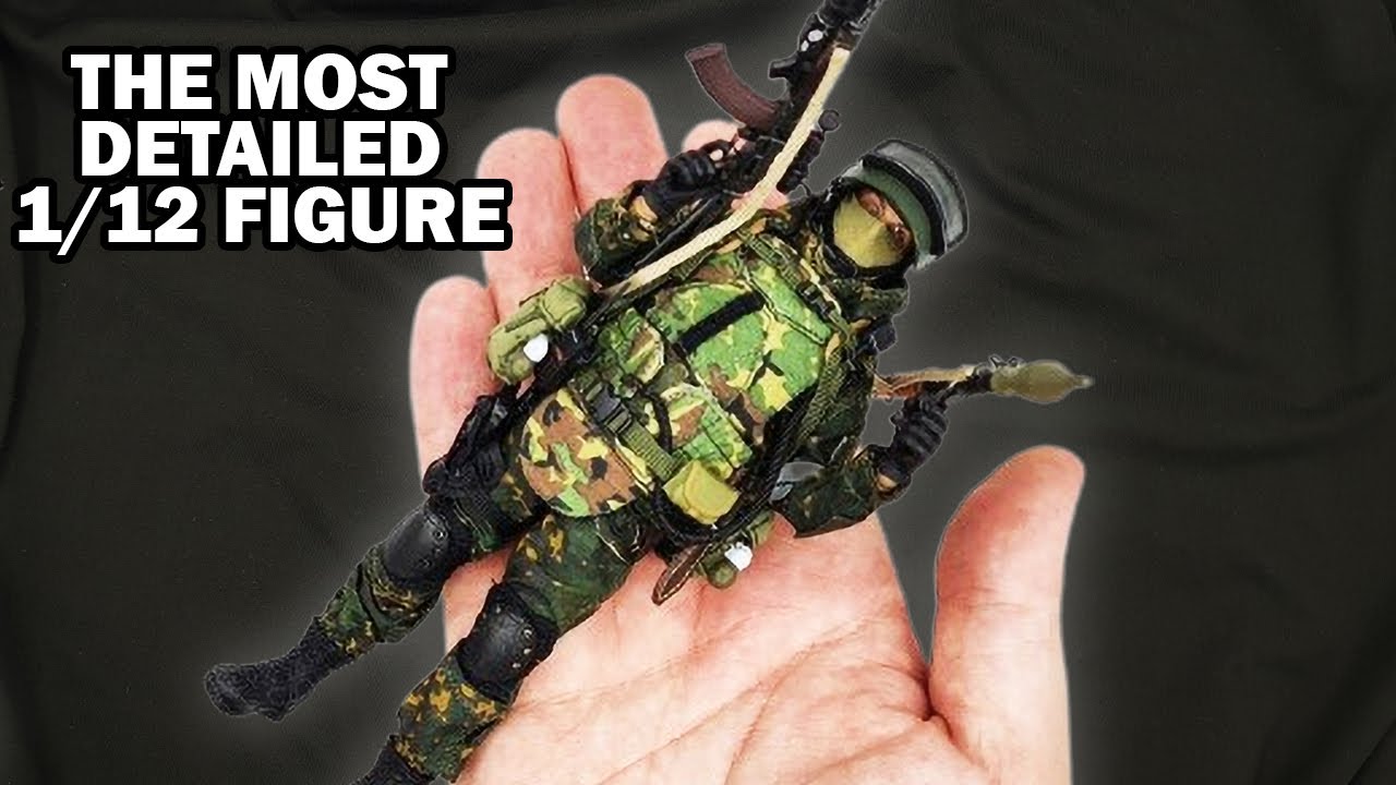 Russian spetsnaz Alpha FSB - the best 1/12 scale action figure - YouTube