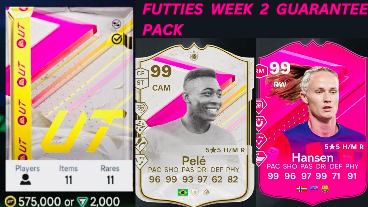 FUTTIES Week 2 Guarantee Pack FC24 - YouTube