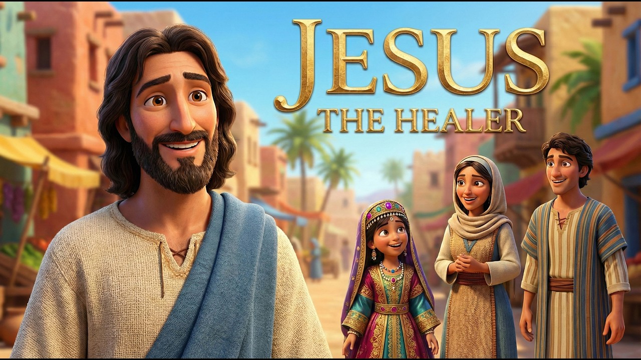 Jesus Heals Everyone | Bible stories for kids - YouTube