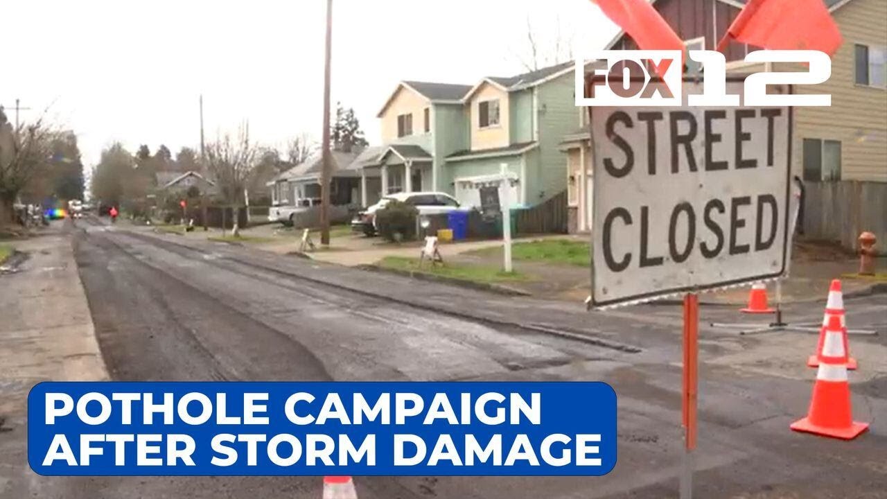PBOT launches ‘March Madness’ pothole campaign after winter storm ...