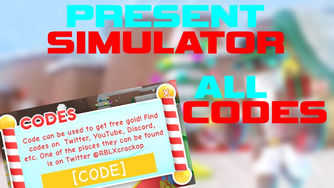 ALL CODES IN [⚫REBIRTHS⚫] Present Simulator ! WORKING 2019 - YouTube