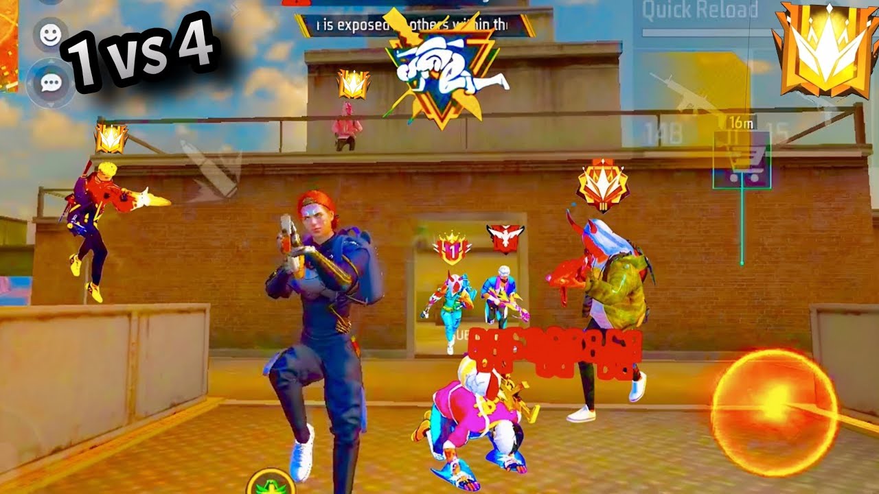 Woodpekar King 👑 Ump 90% Headshot Rate ⚡| Solo Vs Squad Full Gameplay ...