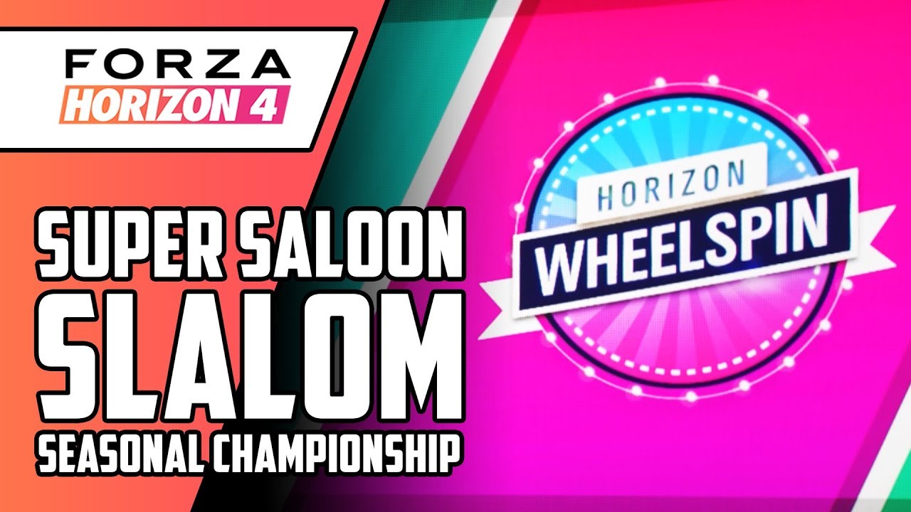 FORZA HORIZON 4 SEASONAL CHAMPIONSHIP - Super Saloon Slalom - WIN A ...