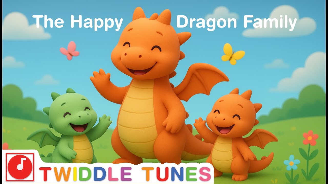 The Dragon Family Song | Twiddle Tunes Nursery Rhymes & Kids Songs ...
