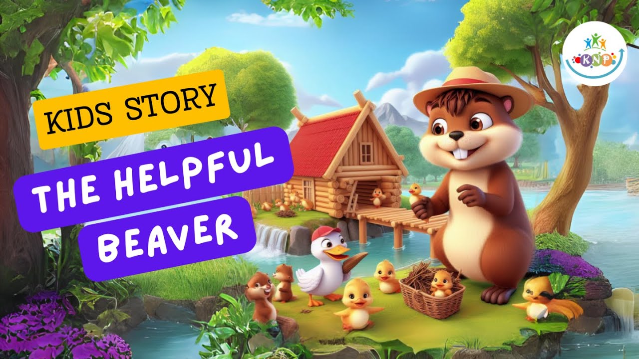 The Helpful Beaver | Bedtime Stories for Kids in English | Moral ...