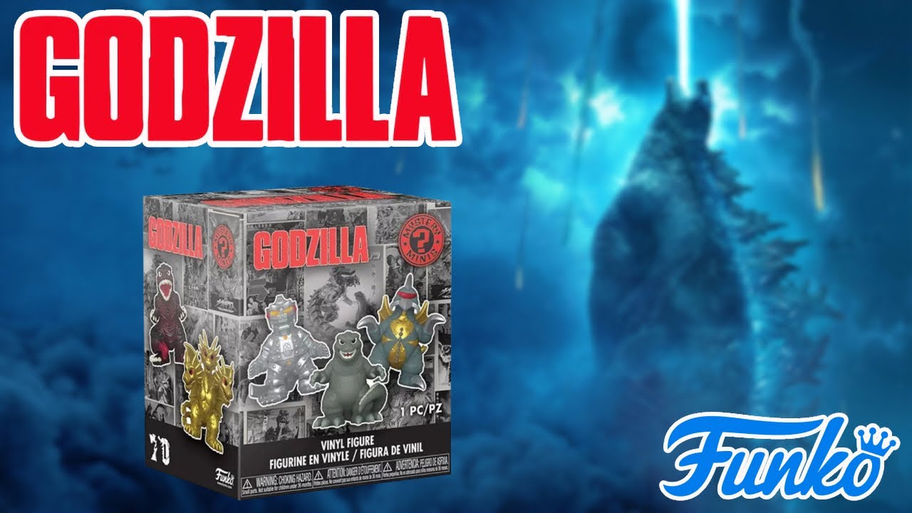 Godzilla 70th Anniversary Funko Mystery Mini Unboxing! - YouTube
