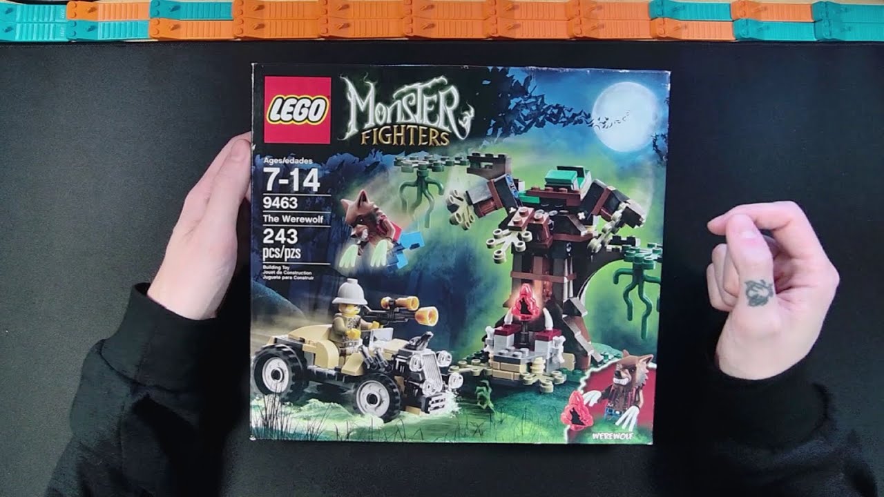 LEGO Monster Fighters The Werewolf 9463 Build And Review! Set From 2012 ...