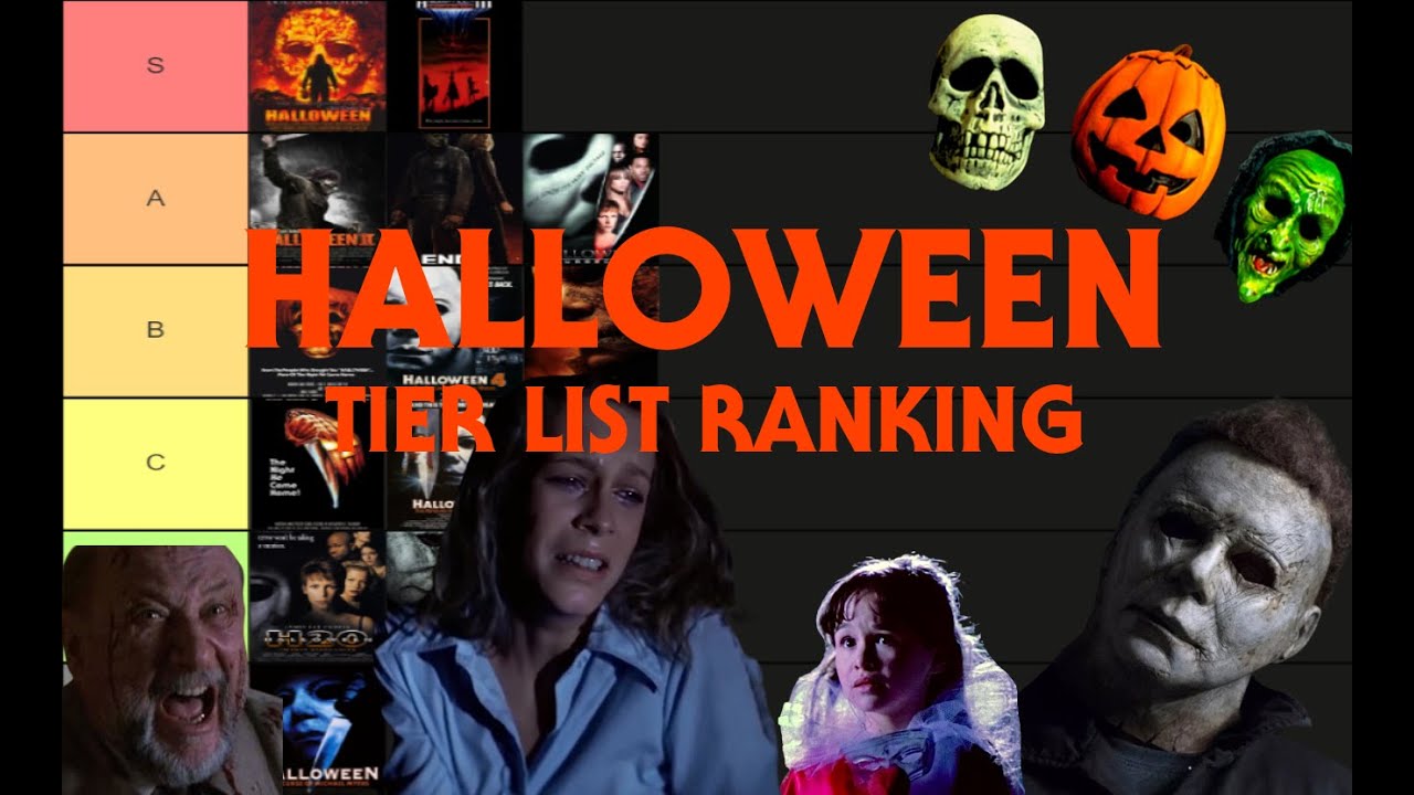 "HALLOWEEN" - TIER LIST RANKING w/ FelixTheGrey - YouTube