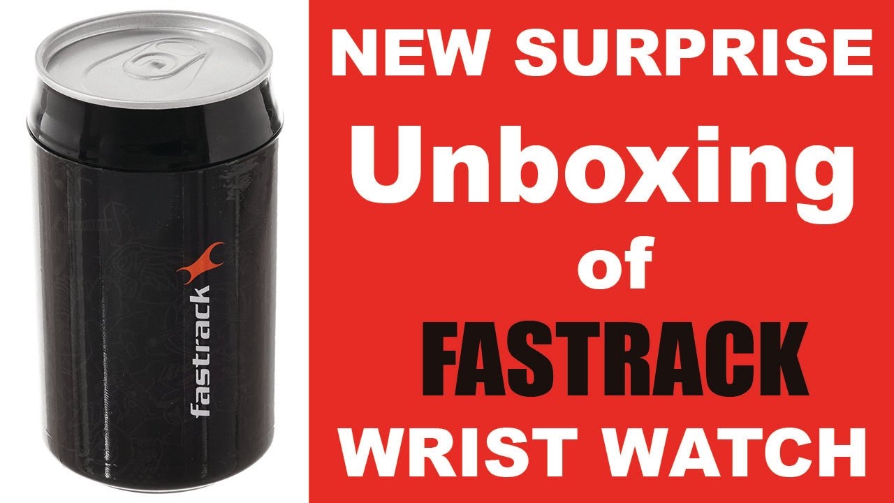 New Surprise Unboxing of Fastrack Wrist Watch - YouTube