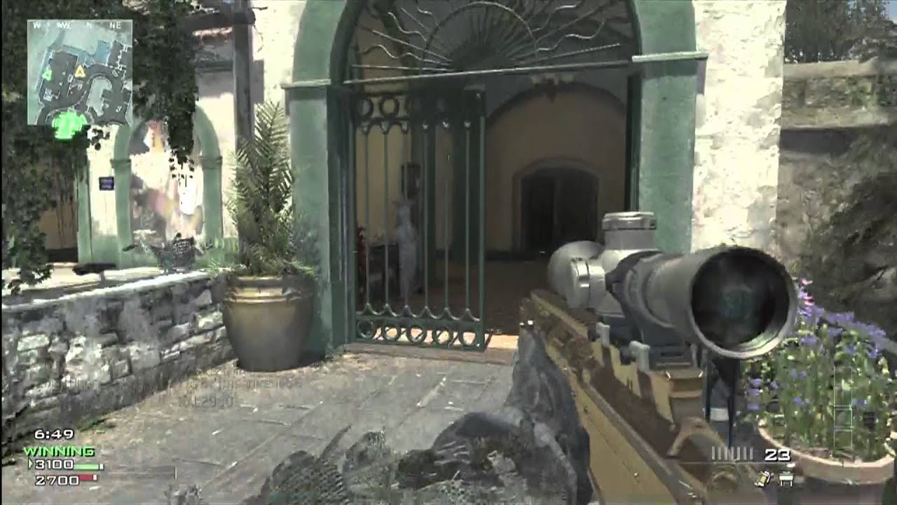 MW3 DLC Map Piazza Gameplay - Team Deathmatch - YouTube
