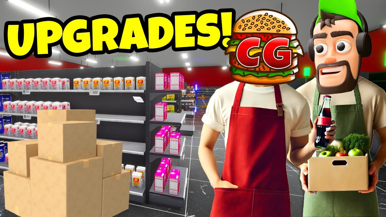 We Spent a TON OF MONEY Upgrading Our Supermarket! (Grocery Store ...