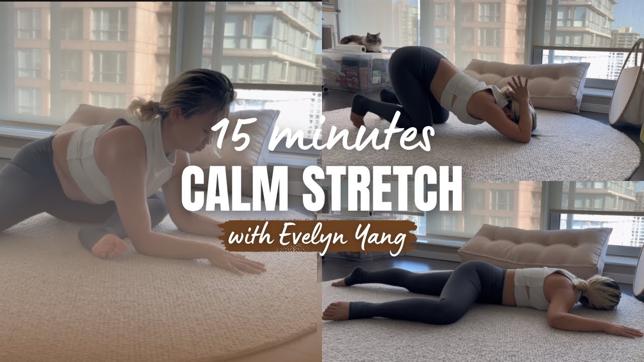 Calming stretch after a long day | 15 minutes | for beginners | all ...