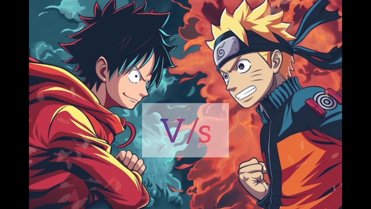 Luffy's gatling gun Vs Naruto's shadow clone - YouTube