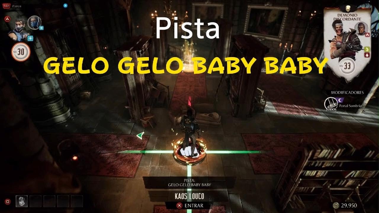 GELO GELO BABY BABY - Guia pista Laboratório Shang Tsung - invasão ...