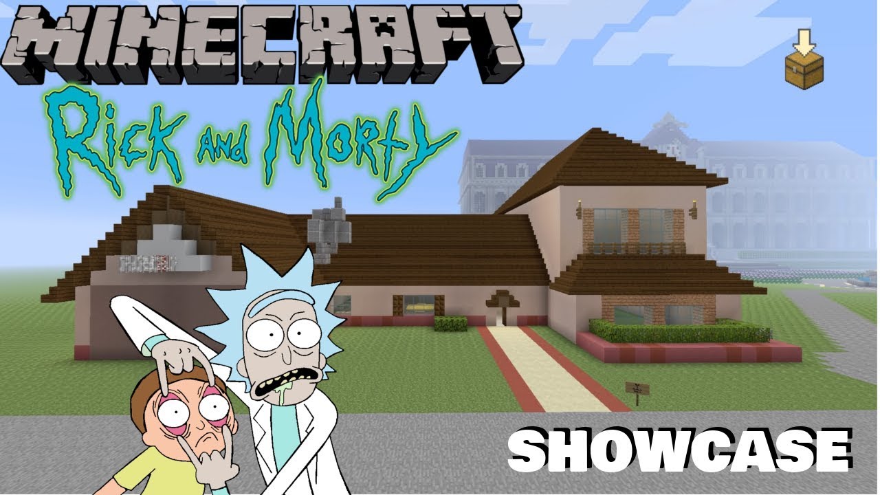 Minecraft: Rick & Morty's House! **SHOWCASE** - YouTube