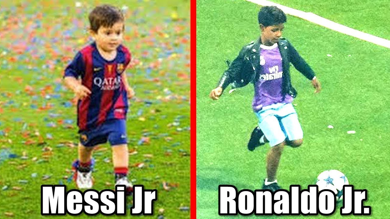 CRISTIANO RONALDO JR VS THIAGO MESSI … Qui A le Plus de Chance de Succéder à Son PÈRE ? | Lama ...