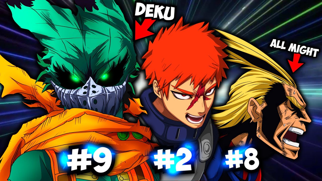 CEI 9 UTILIZATORI ONE FOR ALL EXPLICATI (My Hero Academia) - YouTube