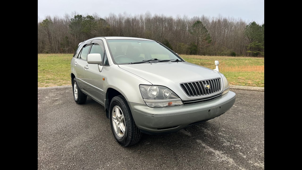 TechMotorsPostalCars.com 1999 Toyota Harrier 56K Miles Factory RHD USA ...