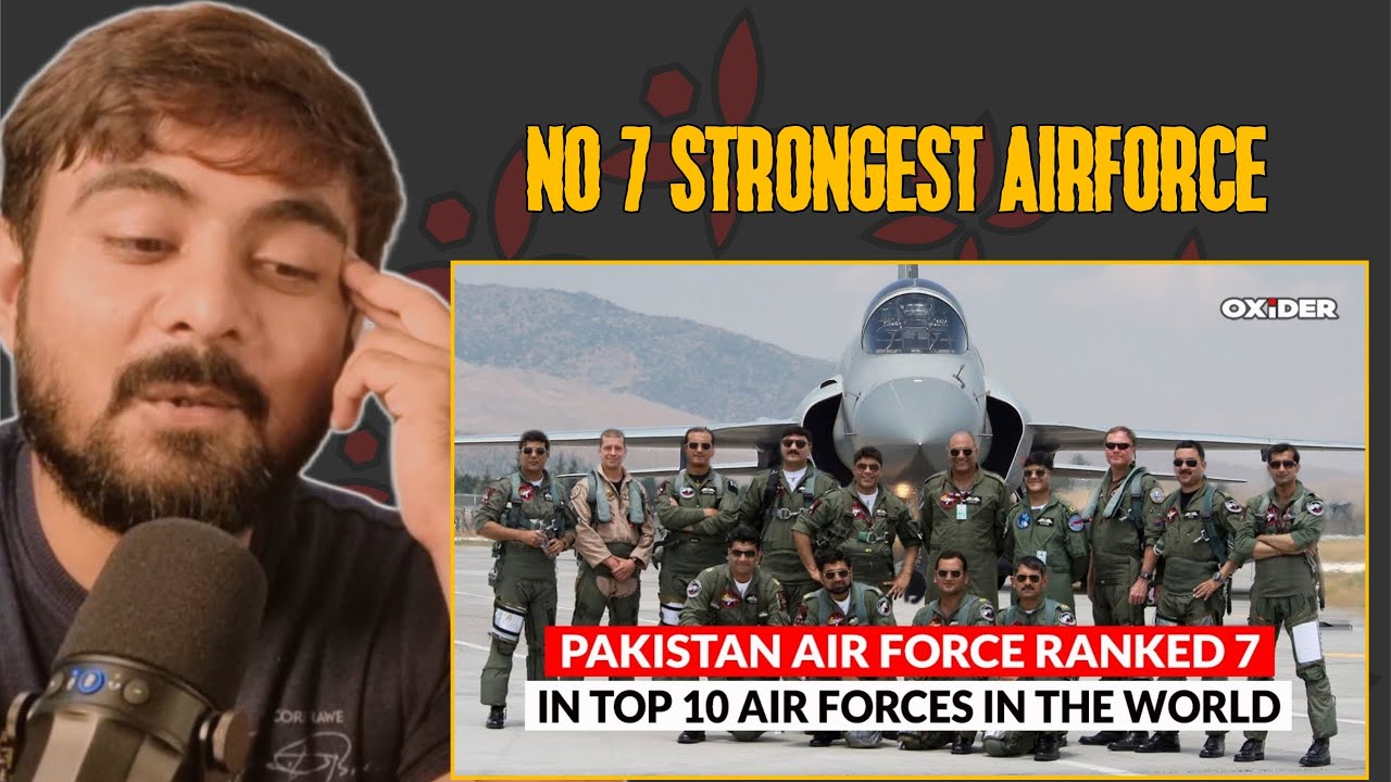 Indian Reaction On Pakistan Airforce Ranked 7th Among Strongest Air ...